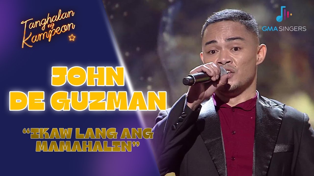 John De Guzman calls for LOYALTY this coming Valentine's Day! | Tanghalan Ng Kampeon 3 - YouTube