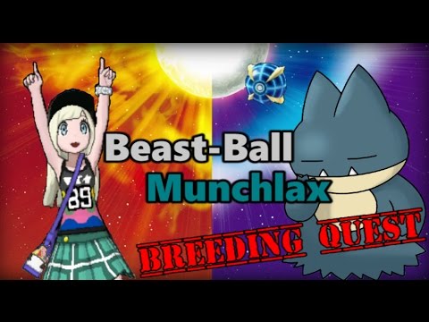 Breed Quest Ep 5 !!! Beast Ball Munchlax - YouTube