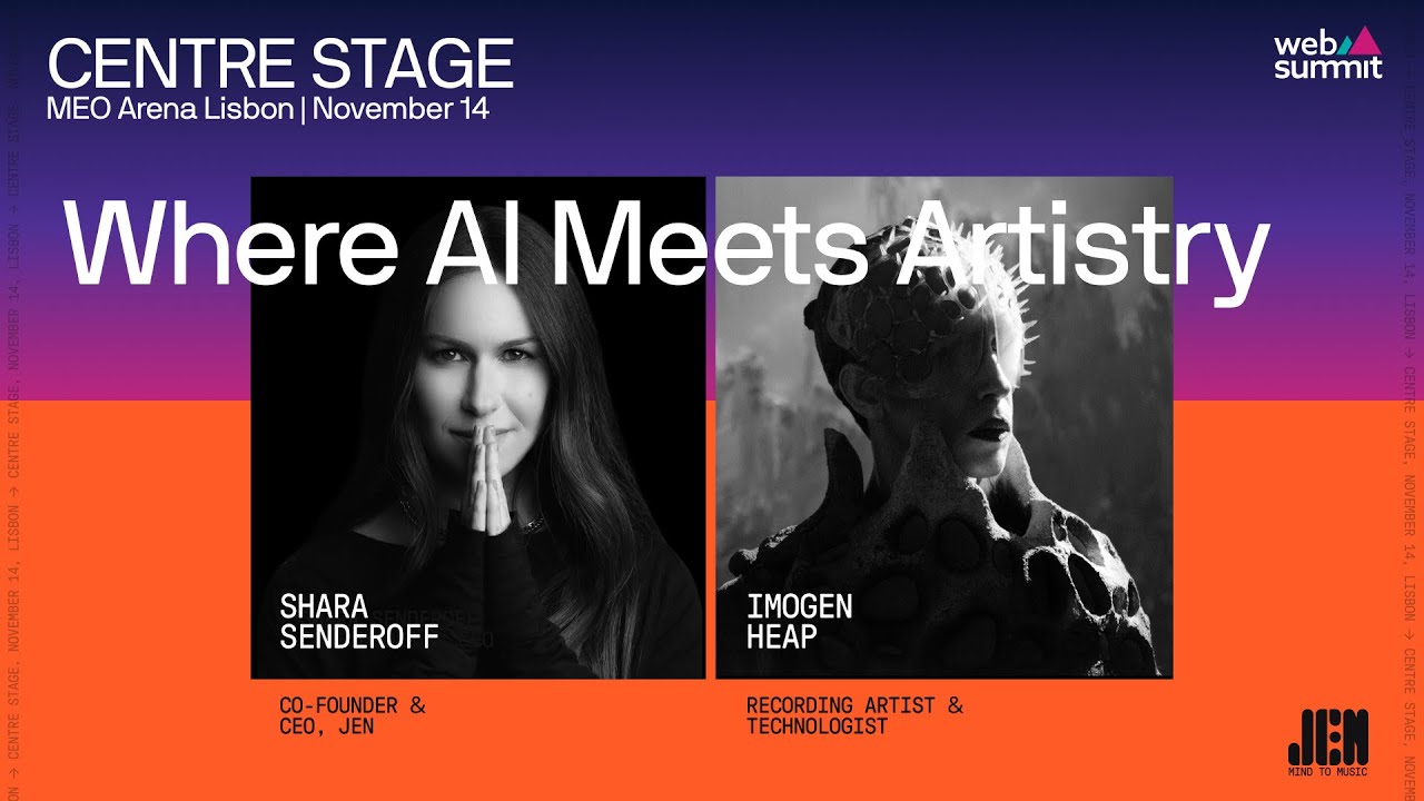 WebSummit | Where AI Meets Artistry w/ Co-Founder Shara Senderoff ...