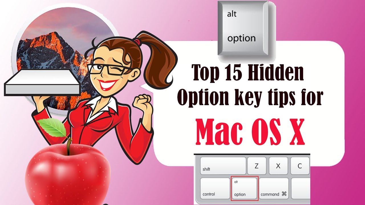 Top 15 Hidden Option Key tips for Mac OS X - YouTube