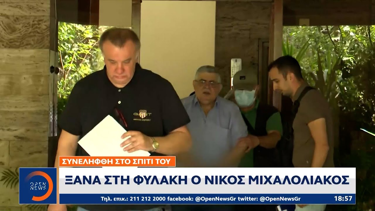 Ξανά στη φυλακή ο Νίκος Μιχαλολιάκος | Κεντρικό Δελτίο Ειδήσεων 03/06 ...