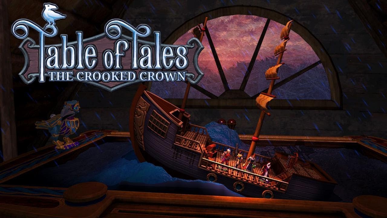 Table of Tales: The Crooked Crown PSVR Livestream | Tabletop D&D ...