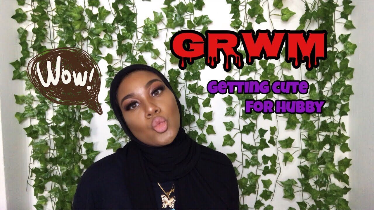 Quick GRWM: Getting cute for my hubby - YouTube