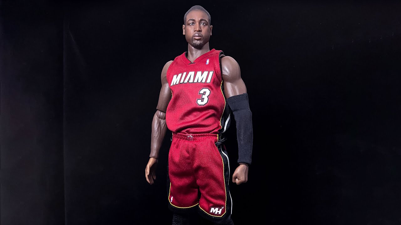 Dwyane Wade Nba 1/6 action figure collection - YouTube