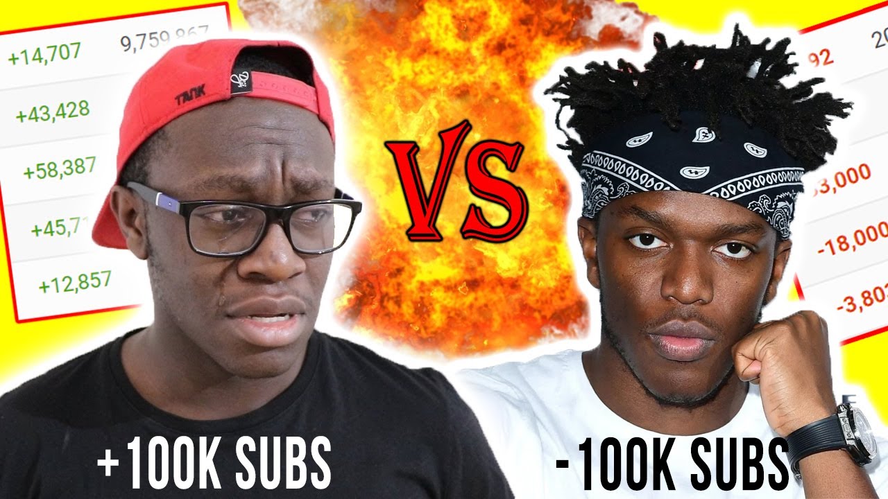 KSI LOSES 100k Subscribers After Deji Exposes Him - YouTube