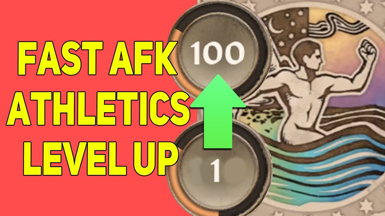 Athletics LEVEL UP AFK Exploit Oblivion Remastered, how to level up ...