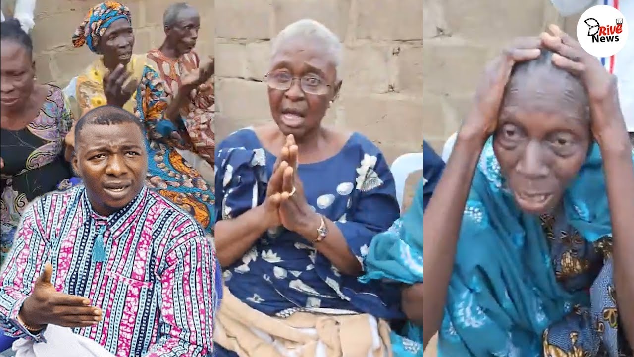 AGBALA GABRIEL EMOTIONAL MOMENTS WITH THE OLD!!! ||YORUBA MOVIE VETERAN ...