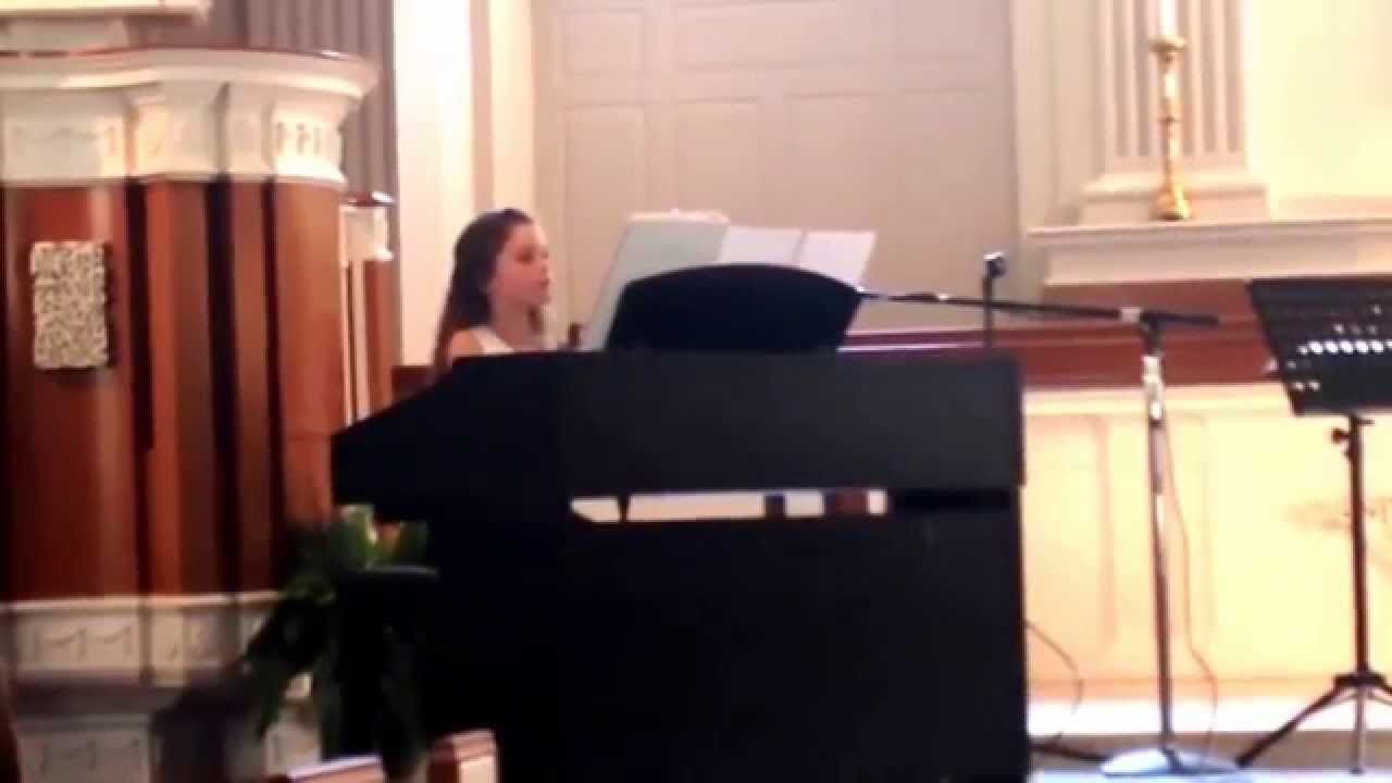 Ashlyn's piano recital May 8, 2015 - YouTube