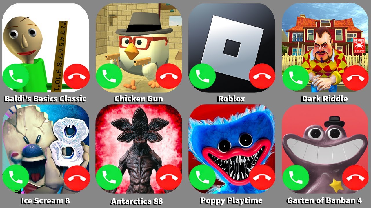 Baldi's Basics Classic Remastered,Chicken Gun,Roblox,Dark Riddle,Ice ...