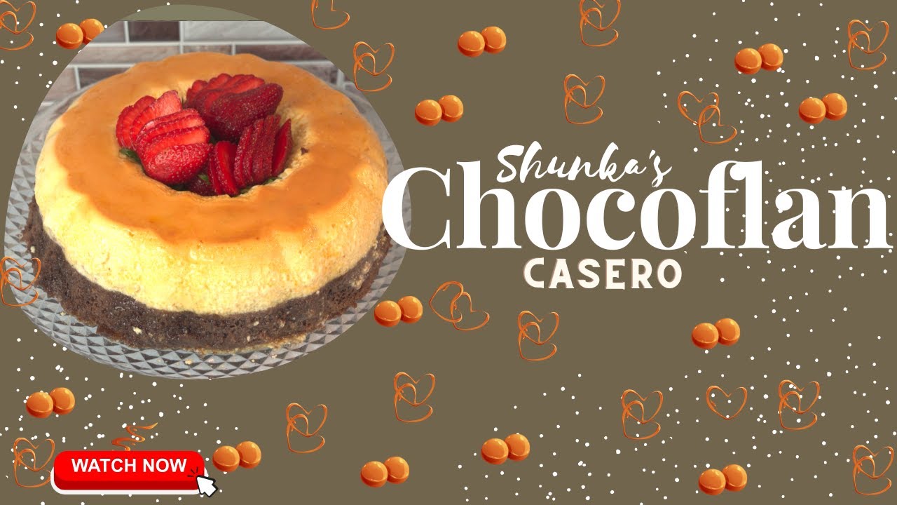 Chocoflan cremoso/pastel imposible casero y no muy dulce - YouTube