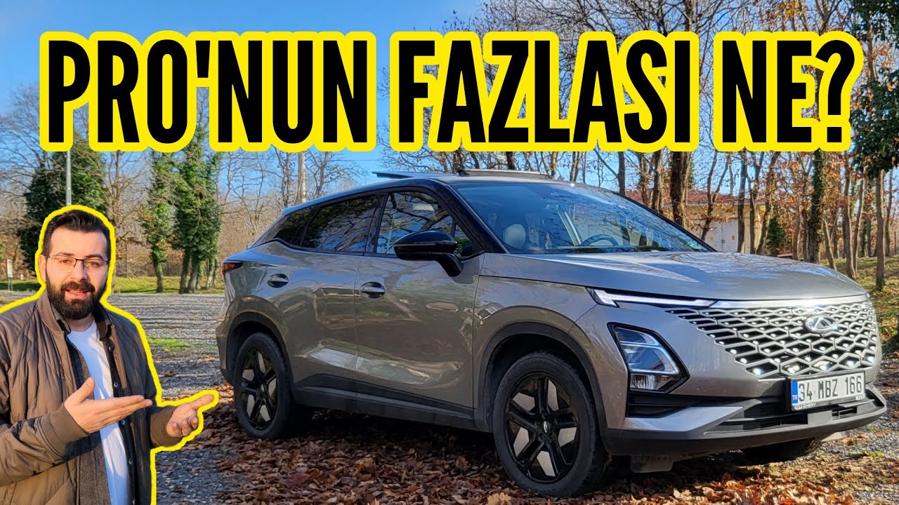 Yapay motor sesli Chery Omoda 5 Pro test sürüşü | Pro ile neler geldi ...