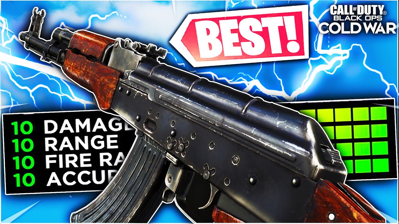 MAXED OUT AK-47 the BEST AK-47 CLASS SETUP IN COLD WAR! (Best AK-47 ...