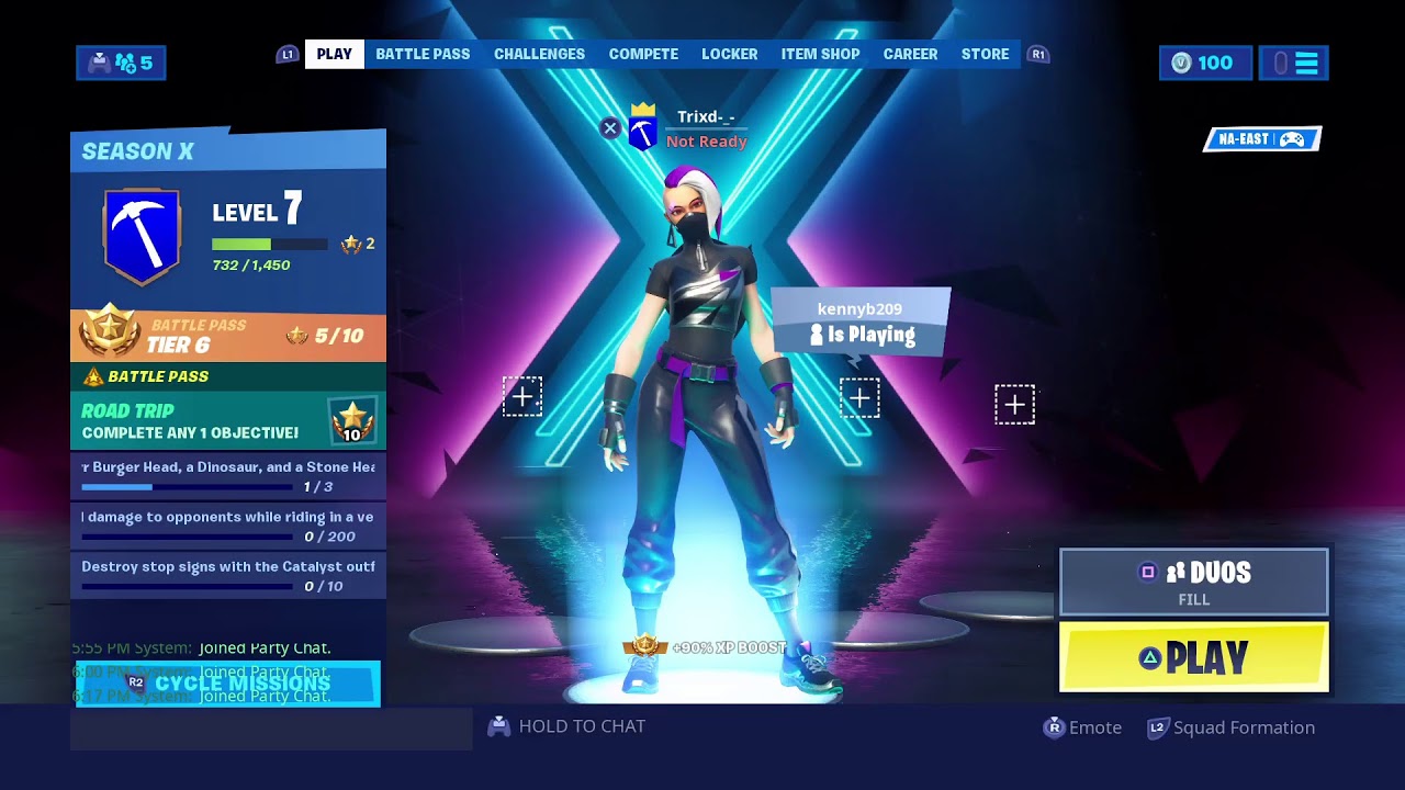 FORTNITE SEASON X. MAP CHANGES AND BATTLE PASS. GAMEPLAY - YouTube