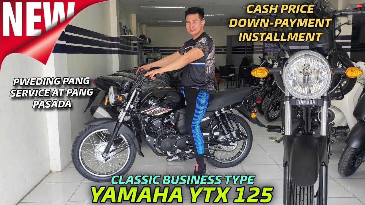 Yamaha YTX 125 Classic Business Type Motorcycle - YouTube