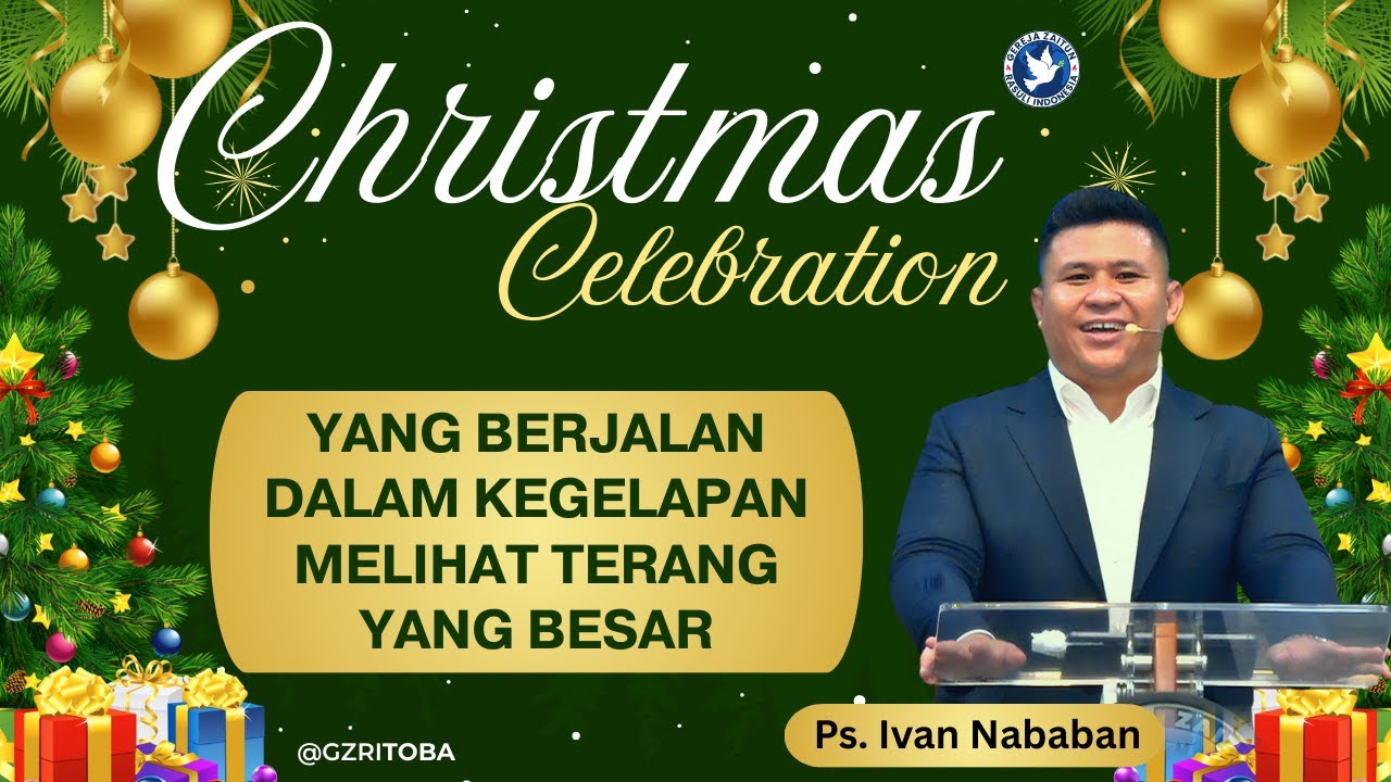 NATAL UMUM | YANG BERJALAN DALAM KEGELAPAN MELIHAT TERANG YANG BESAR ...
