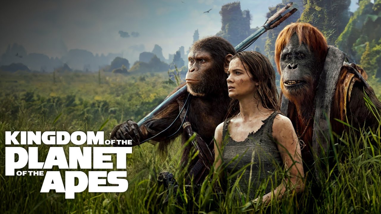 Kingdom of the Planet of the Apes Movie (2024) Kevin Durand, Kaden ...