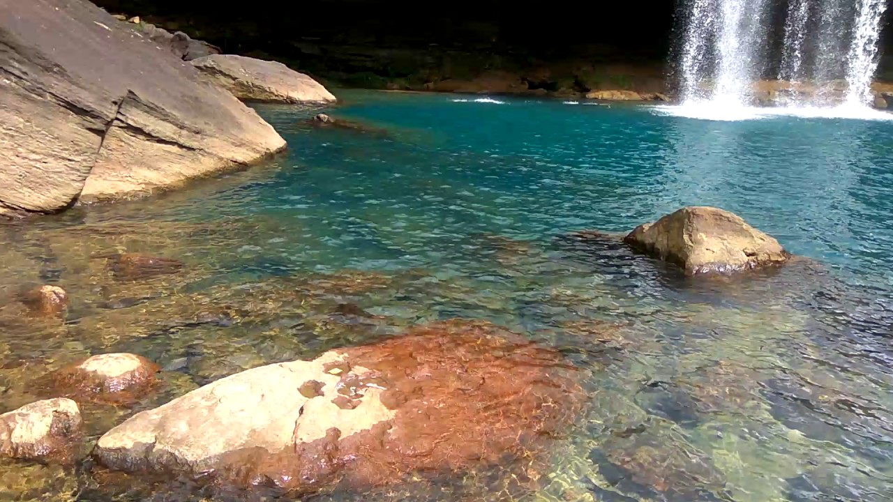 Krang shuri waterfall dwaki meghalaya - YouTube