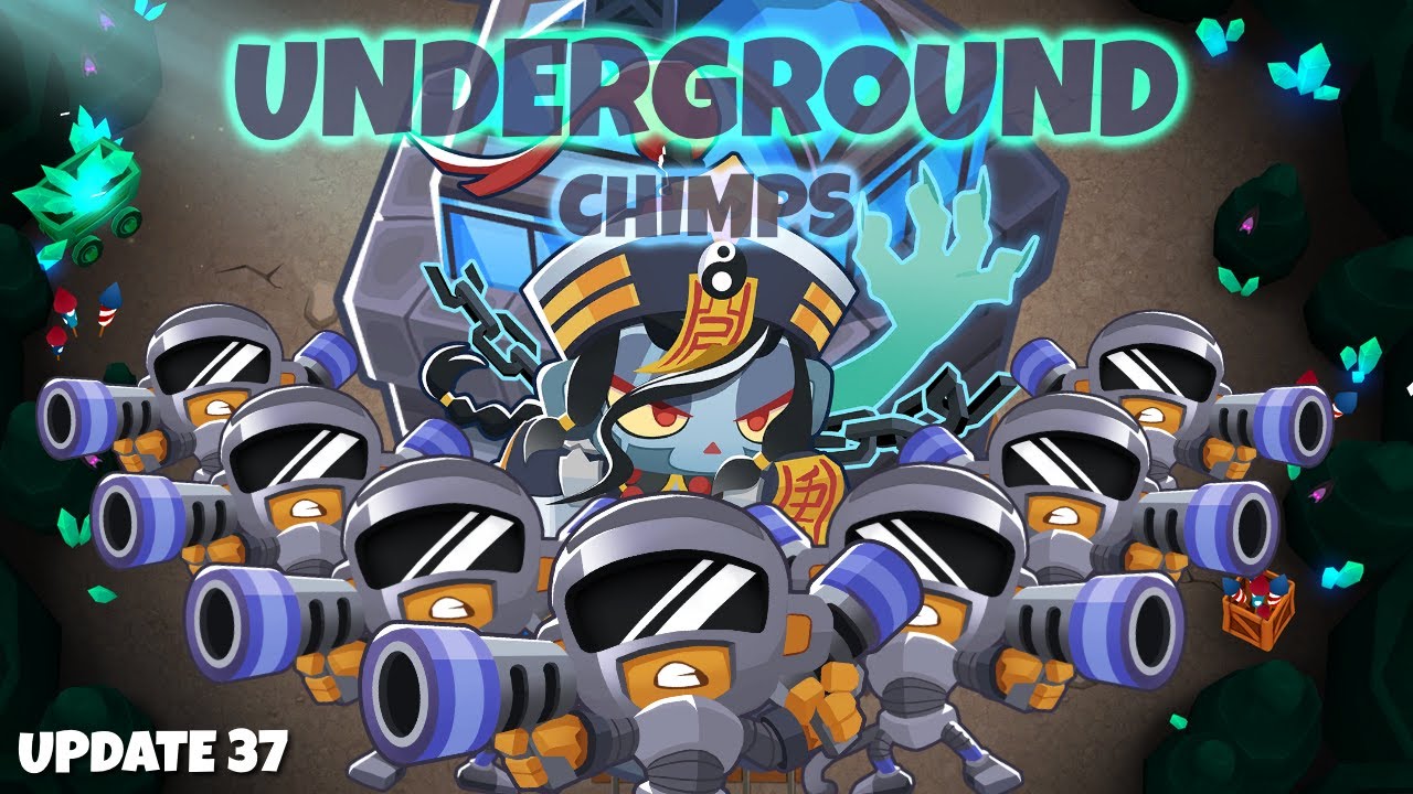 Underground CHIMPS Black Border Guide: Dawn of the ISAB Monkeys (BTD6 ...