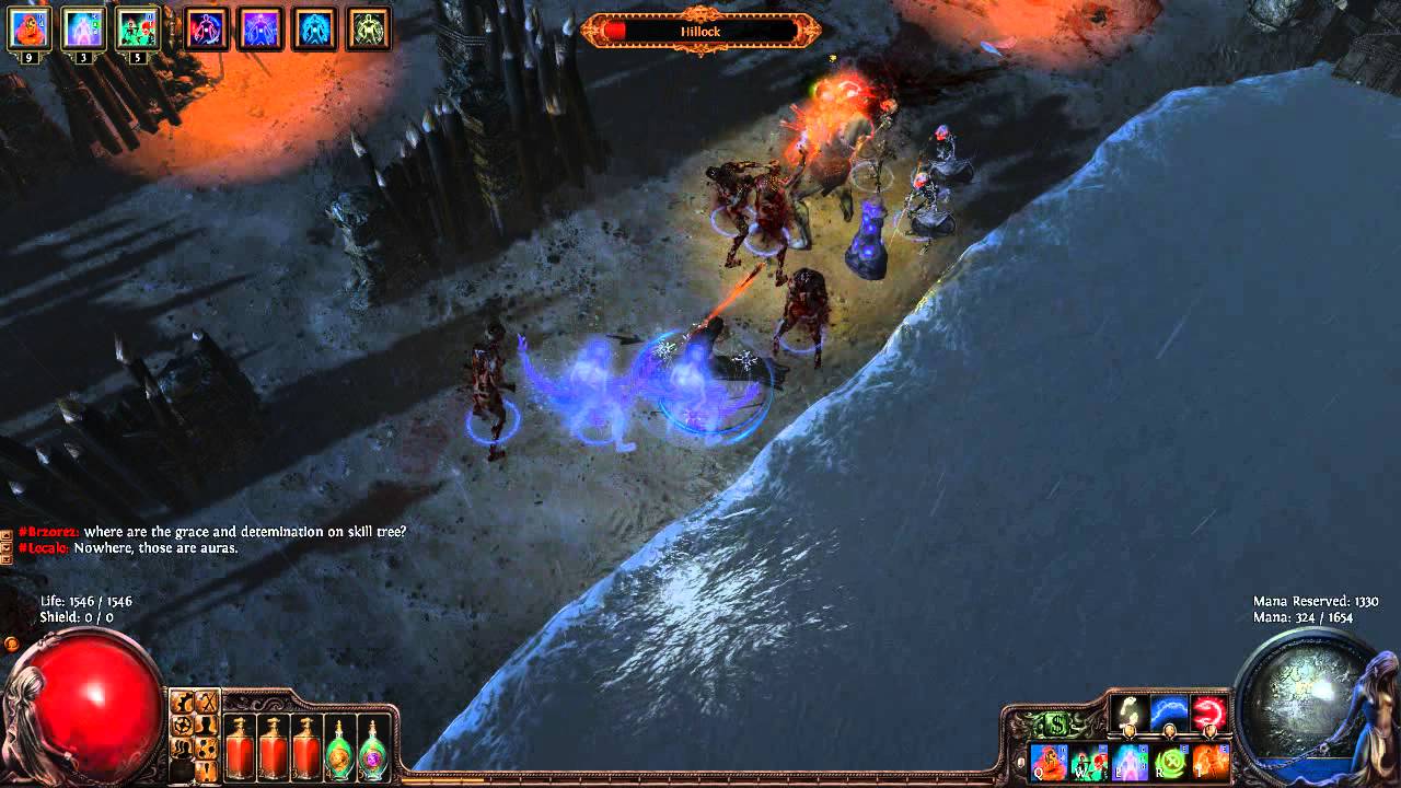 Path Of Exile - Summoner Witch farming Hillock on merciless - YouTube