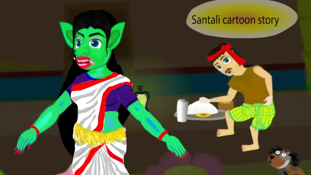new santali diana cartoon 2023 | santali cartoon video | santali ...