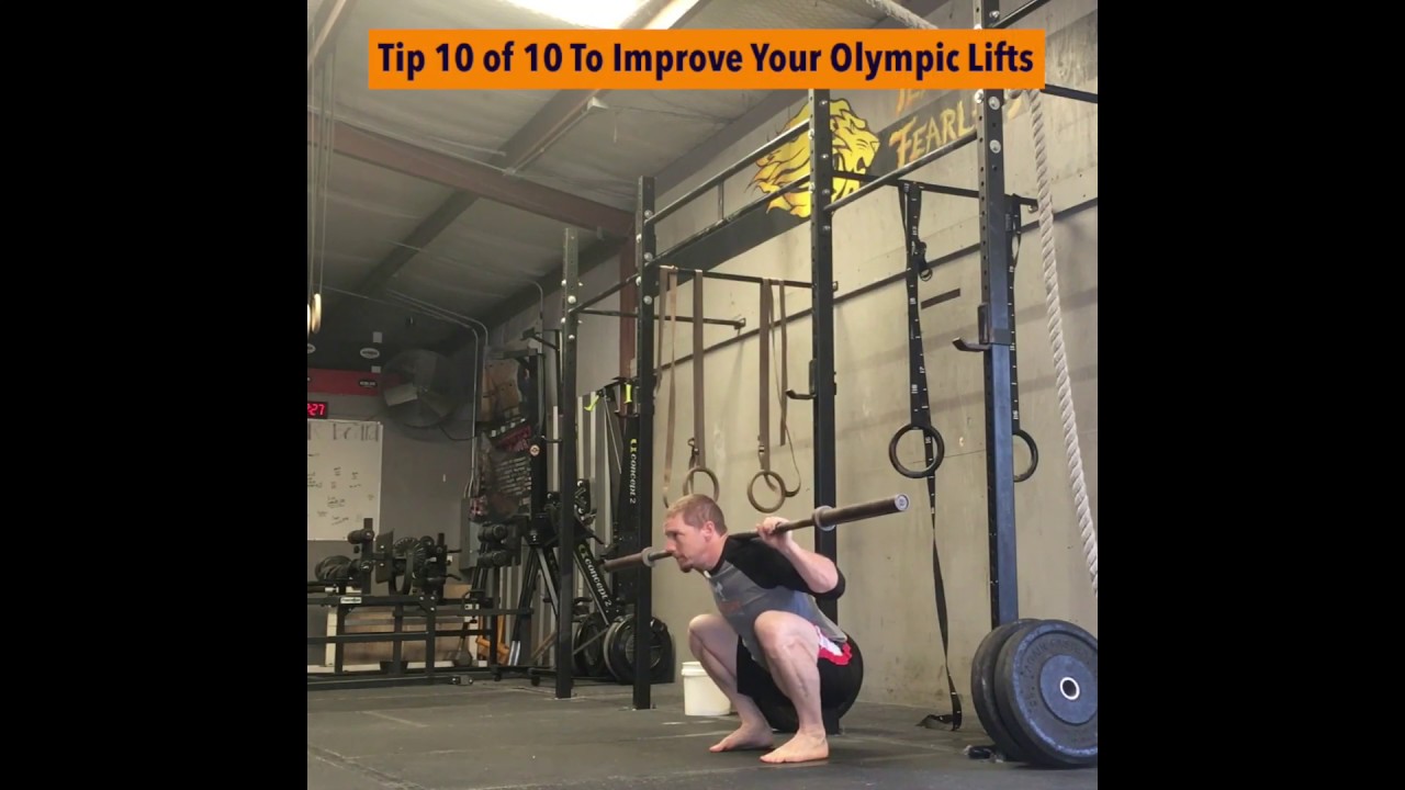 Tip 10 of 10 To Improve Your Olympic Lifts - Barefoot Squats - YouTube