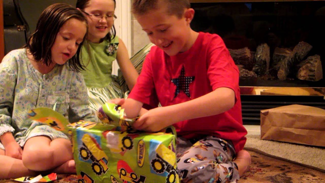 Opening Lego Birthday Present - YouTube
