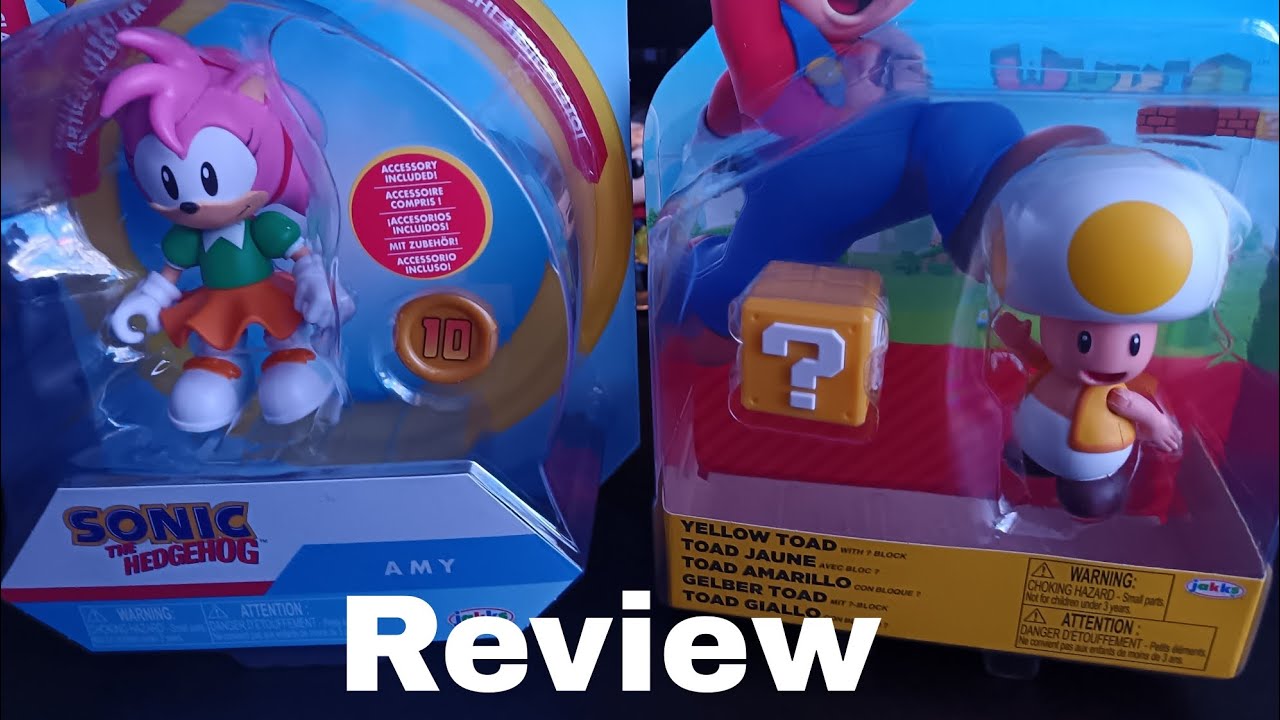 Jakks pacific sonic the hedgehog and super Mario: classic Amy and ...