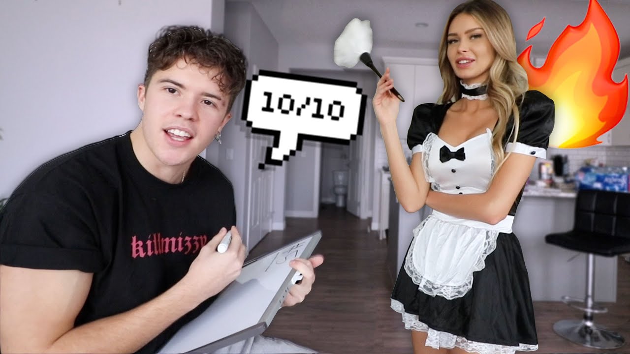 my tinder date rates my halloween costumes.. - YouTube