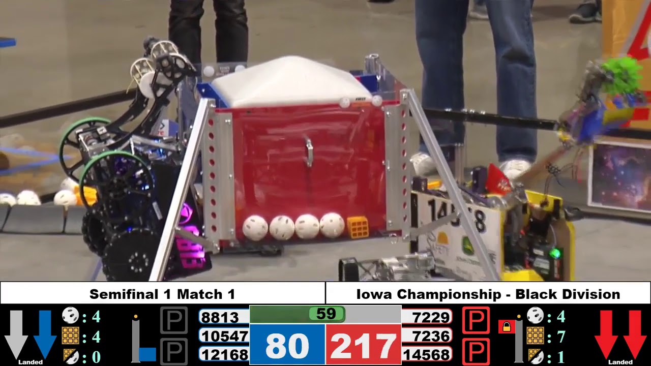 FTC Rover Ruckus - Black Division Semi Final 1 - YouTube
