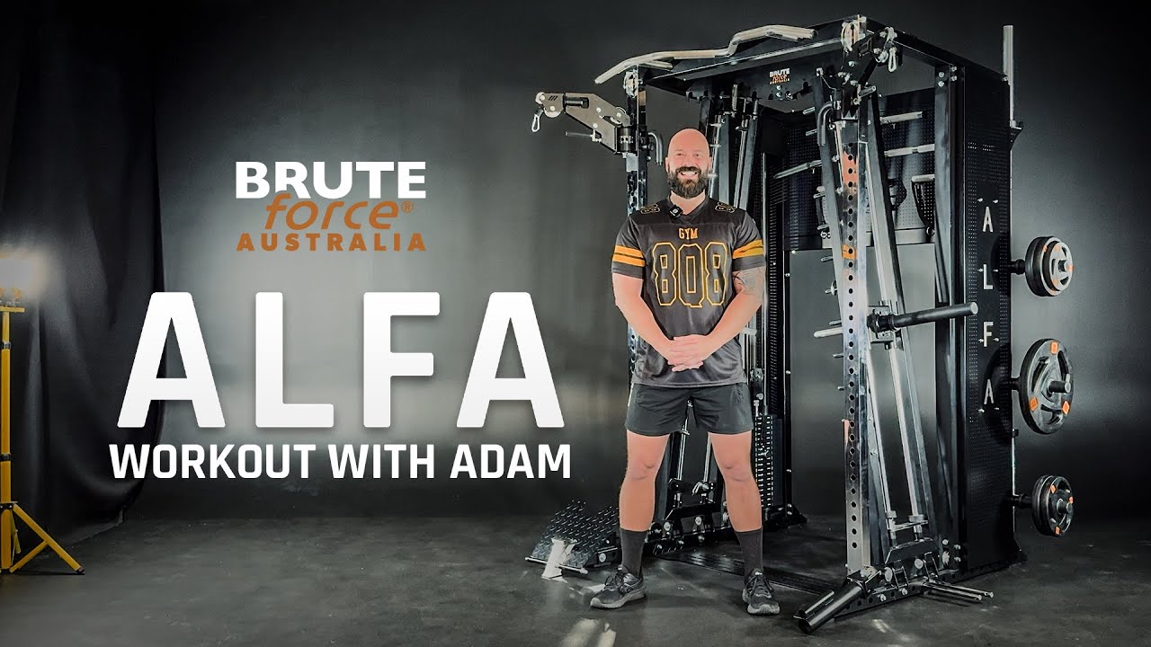 ALFA - Workout with Adam by BRUTEforce® Australia - YouTube