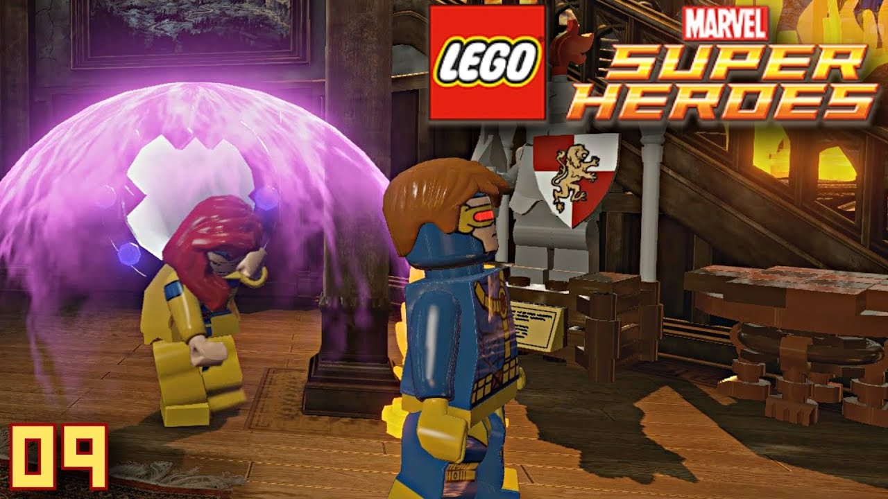 LEGO Marvel Super Heroes | Episode #9: Xavier Institute | Co-Op Let's ...