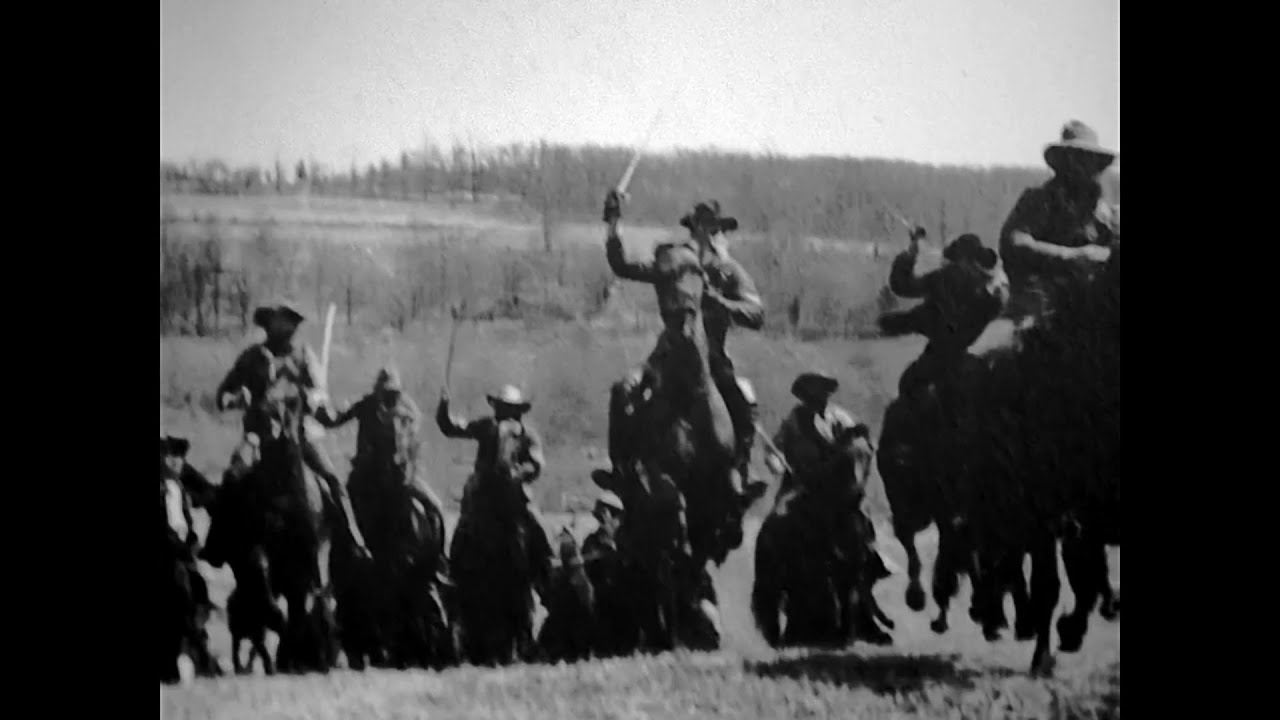 1900 - Charge of Boer cavalry 1 & 2 - James Henry White (Edison Studios ...