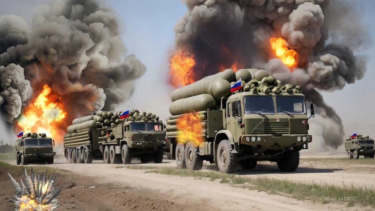 2 minutes ago! Millions of Tons of Russia's Newest Missiles Exploded ...