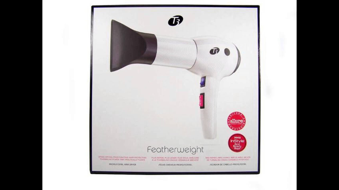 T3 Micro Featherweight Hair Dryer - YouTube