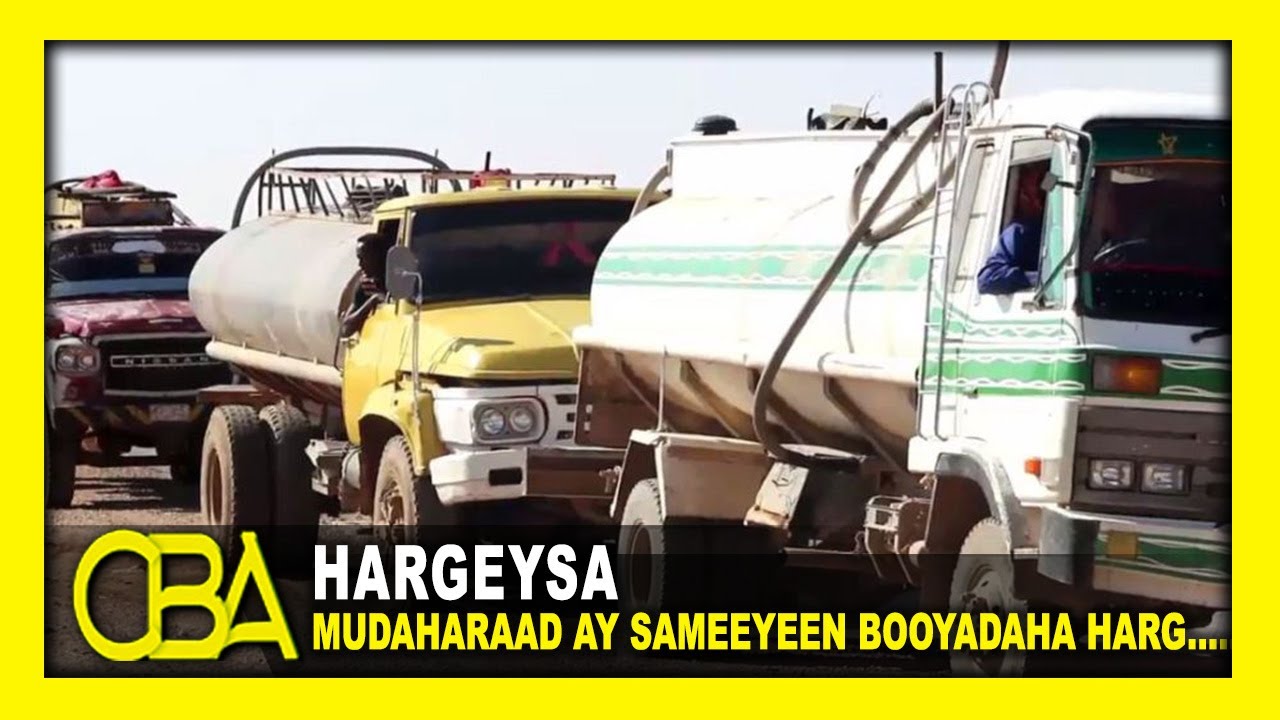 Wadayaasha Gadiidka Booyada Ee Caasimada Biyaha Warabaya Oo Mudaharaday ...