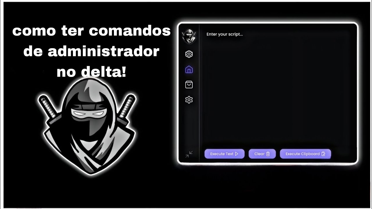 como ter comandos de administrador no delta pelo infinite yield - YouTube