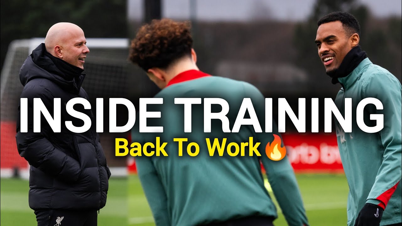 INSIDE TRAINING | Liverpool Back to Work Ahead of Brentford Clash, Full ...