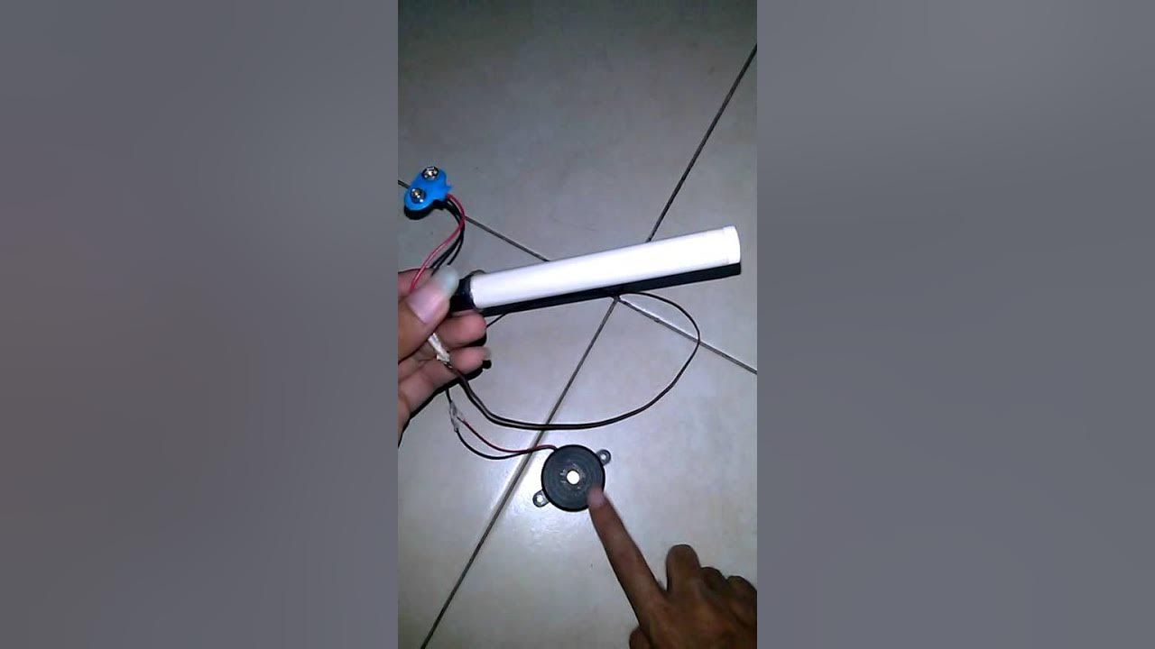 cara membuat sensor posisi sederhana - YouTube