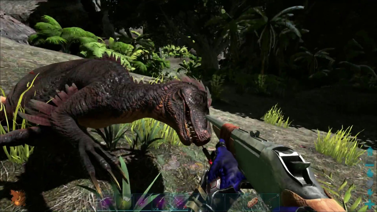 How to use a Tranq Dart - ARK Survival Evolved - YouTube