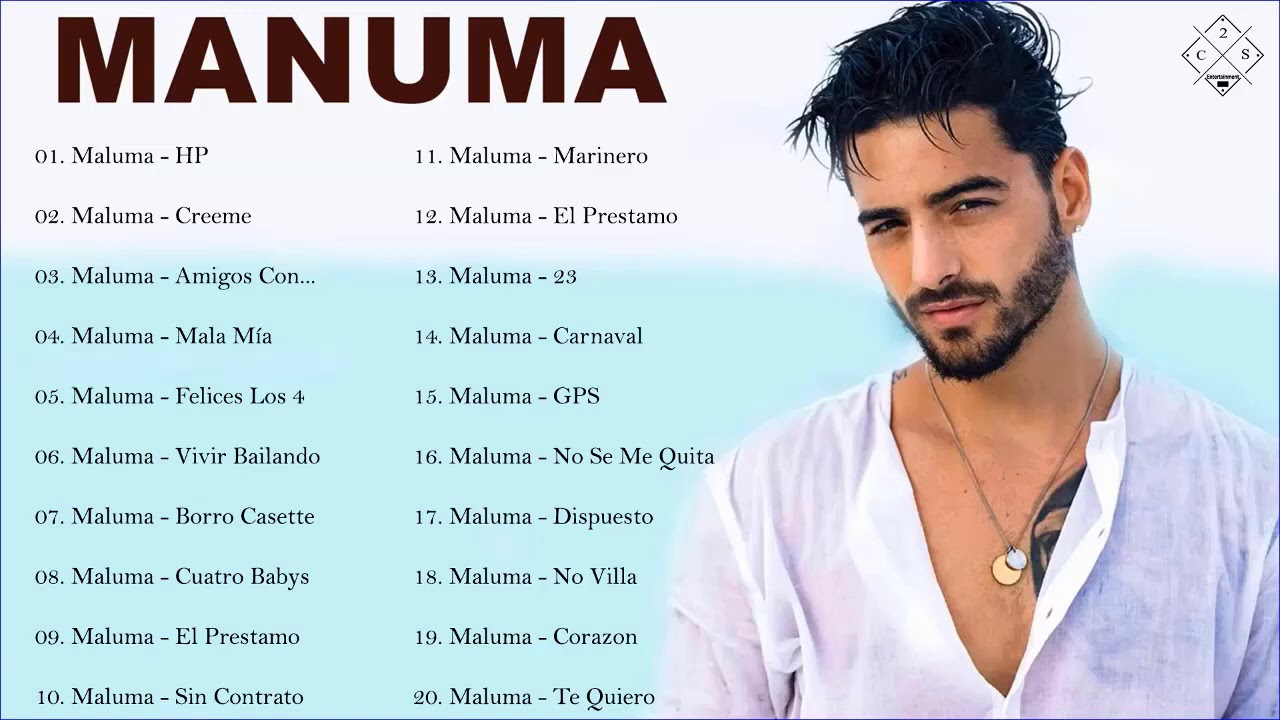 Maluma Sus Mejores Exitos Canciones Completo 2020 Las Mejores Canciones ...