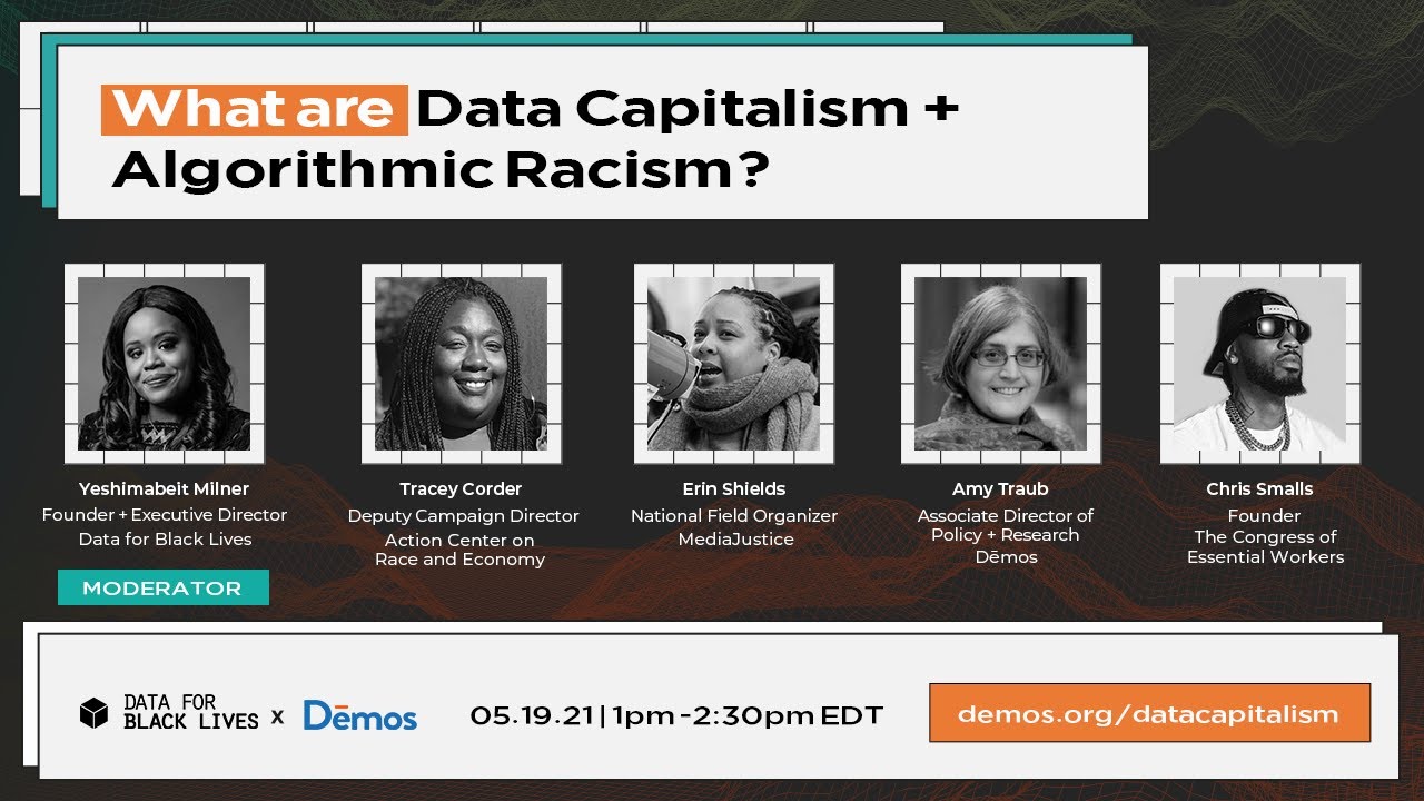 What are Data Capitalism and Algorithmic Racism? - YouTube
