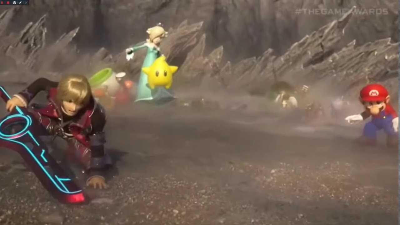 Super Smash Brothers Ultimate Sephiroth Reveal Trailer - YouTube