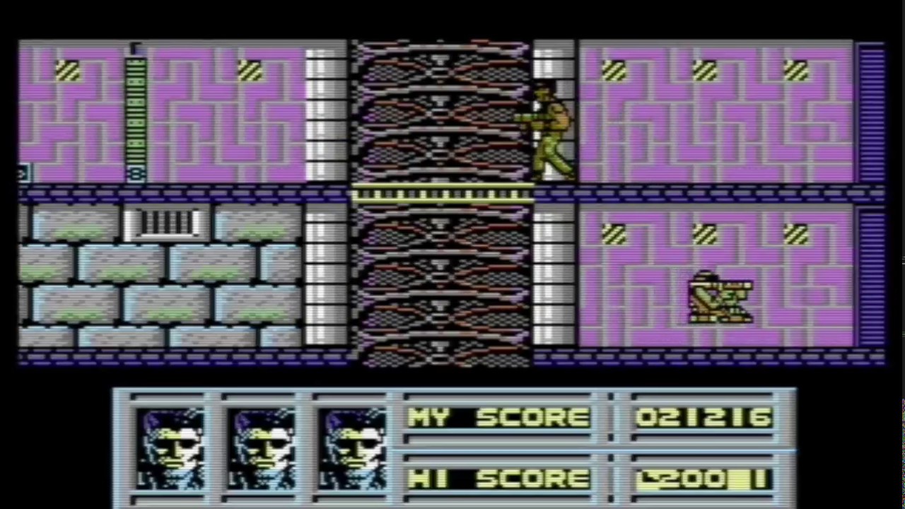 C64 Vindicator MISSION 3 THE FINAL MISSION Green Beret 2 1988 cr ESI+SCG d64 zip COMMODORE 64 ...