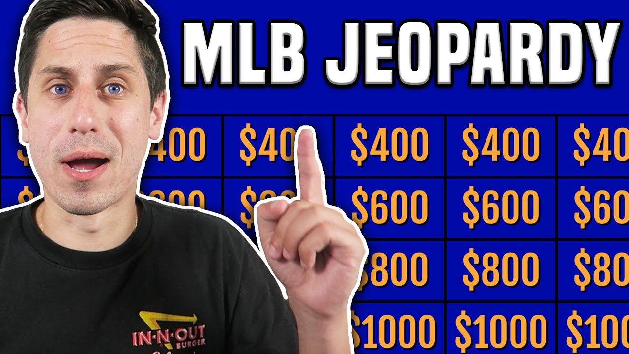 MLB Jeopardy - 2021 MLB Trivia Edition - YouTube