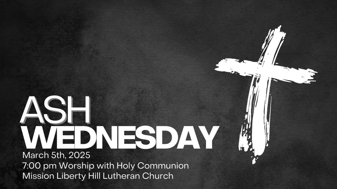 Ash Wednesday Worship ~ 3/5, 7 pm - YouTube