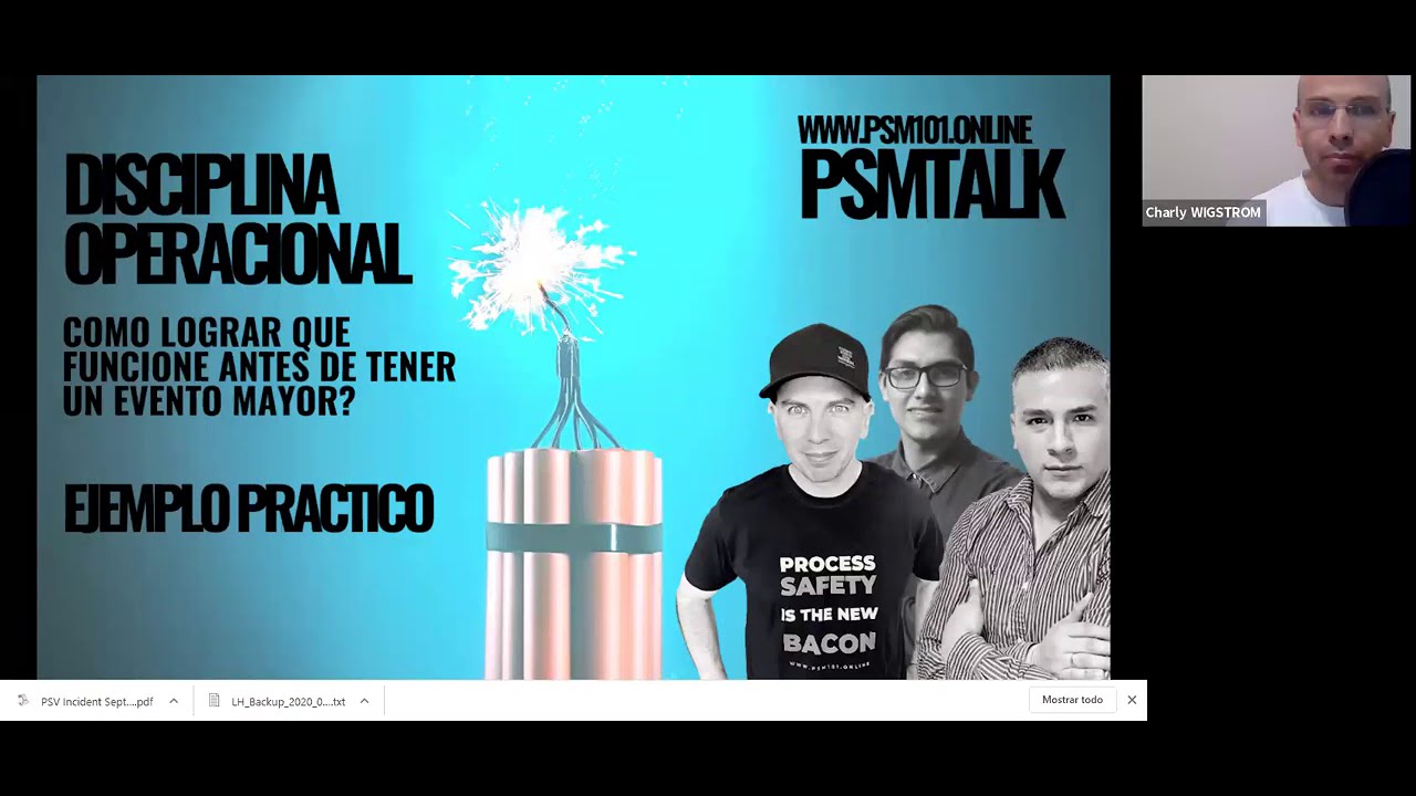 Seguridad de Procesos - Disciplina Operacional - YouTube
