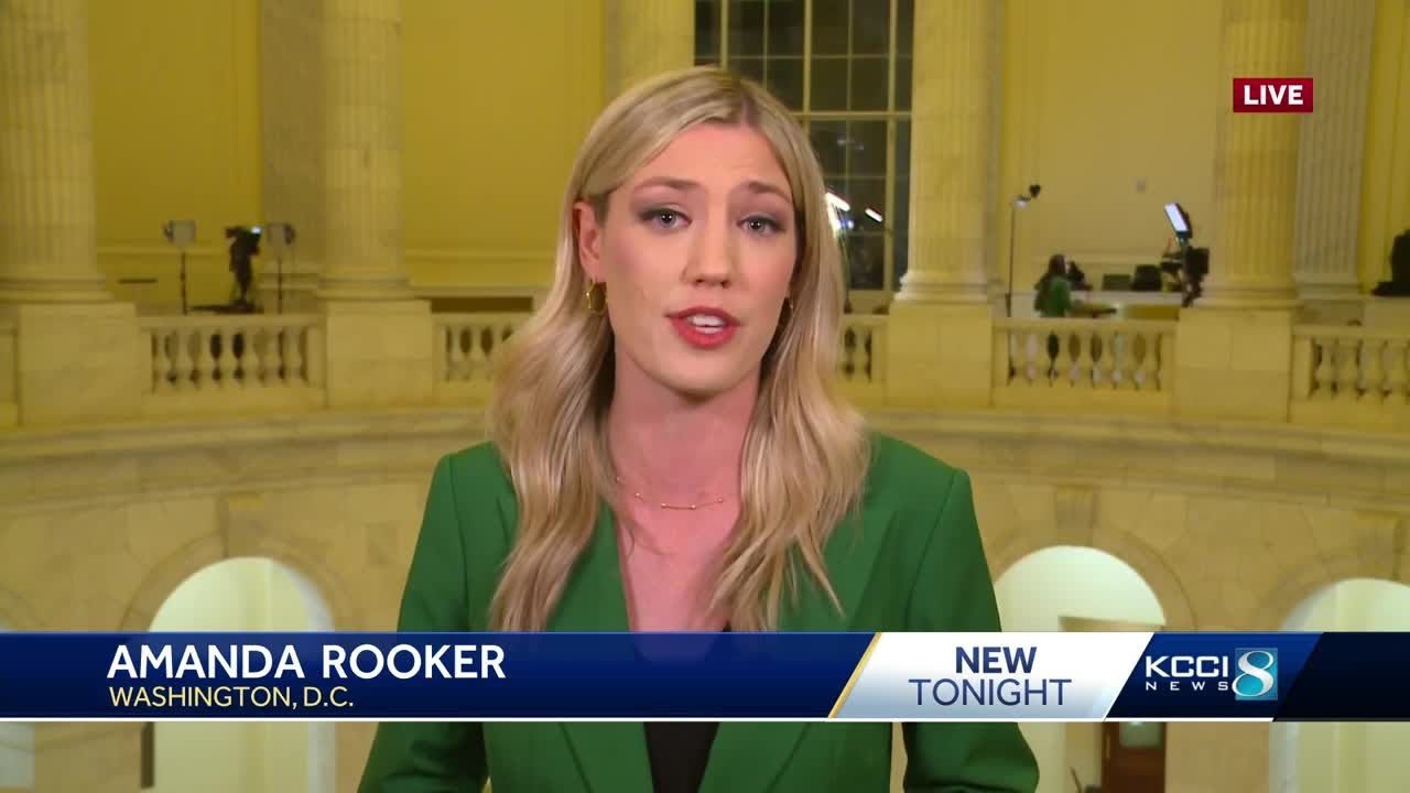 KCCI's Amanda Rooker live at the Capitol following the State of the ...