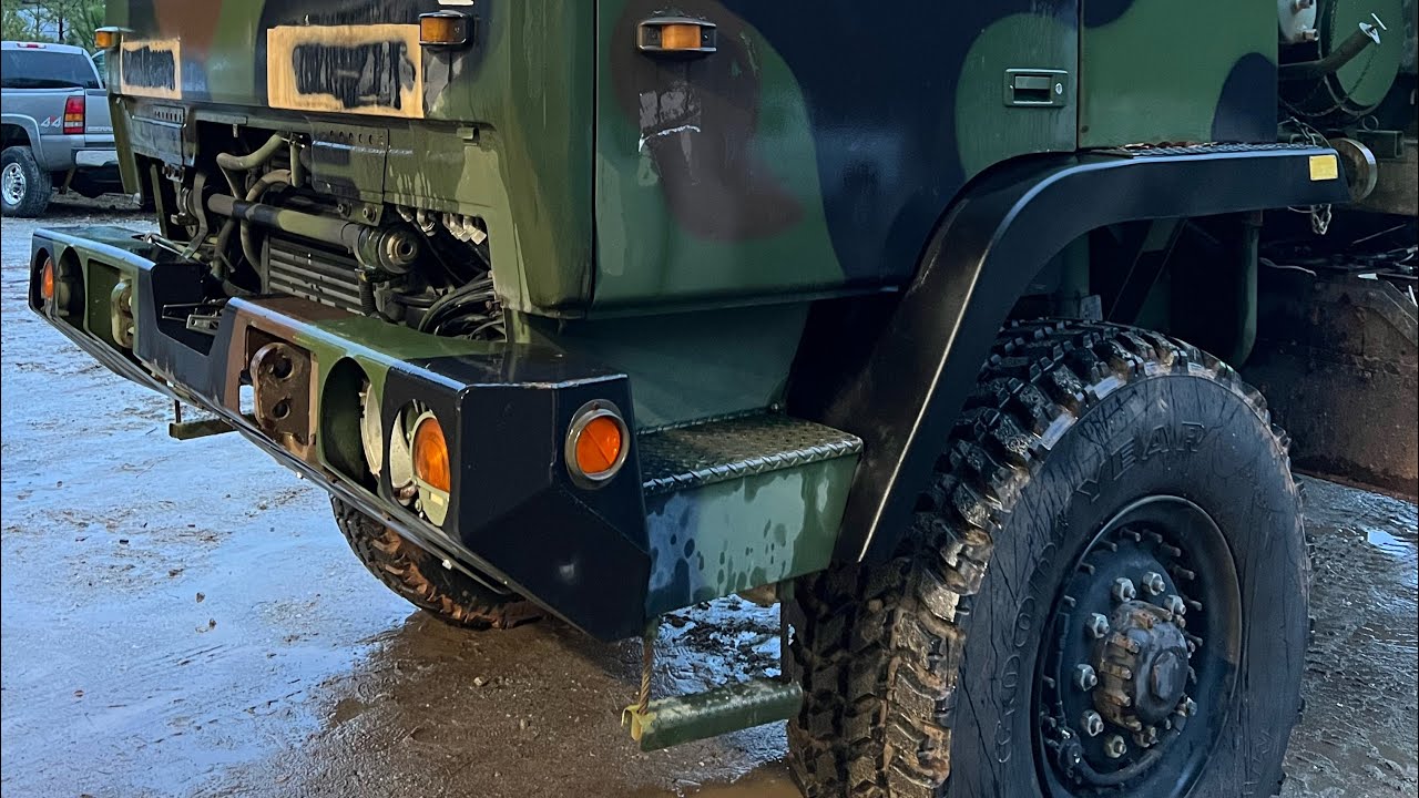 The Stewart & Stevenson M1078 Goes “off-road” #catdiesel #militarytruck ...