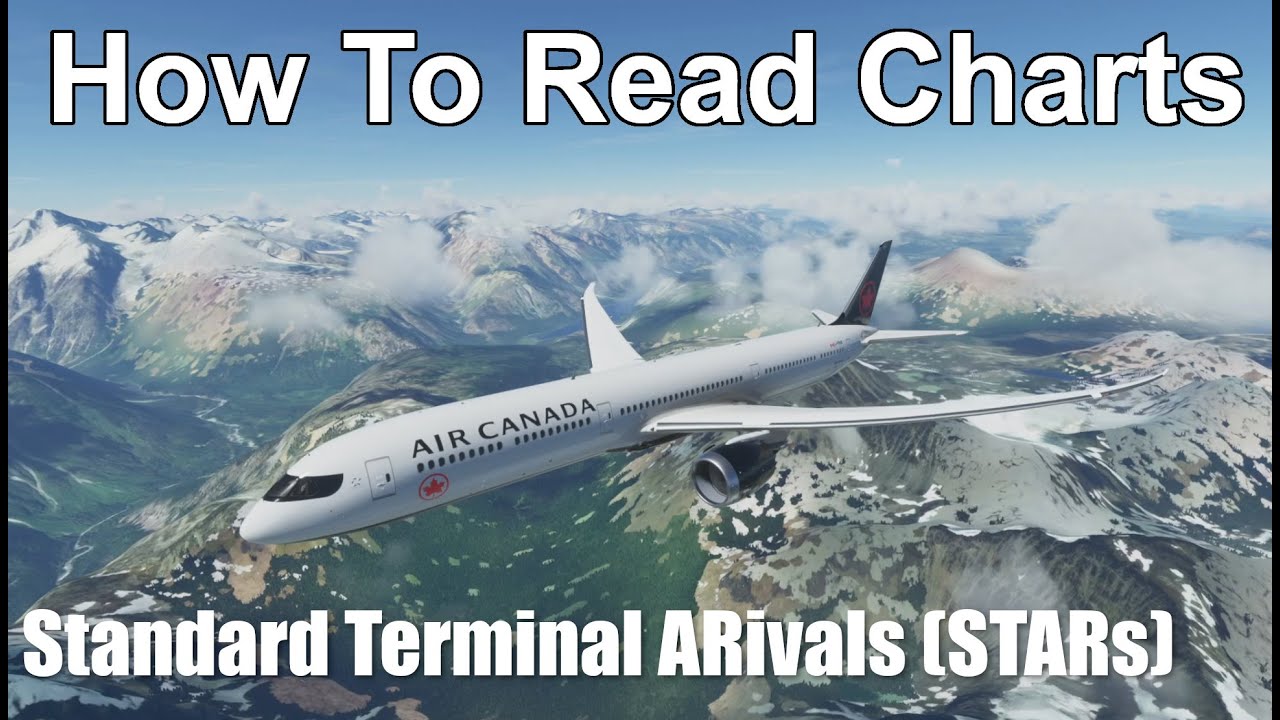 How to Read Charts | Standard Terminal ARrivals (STARs) | Tutorial ...