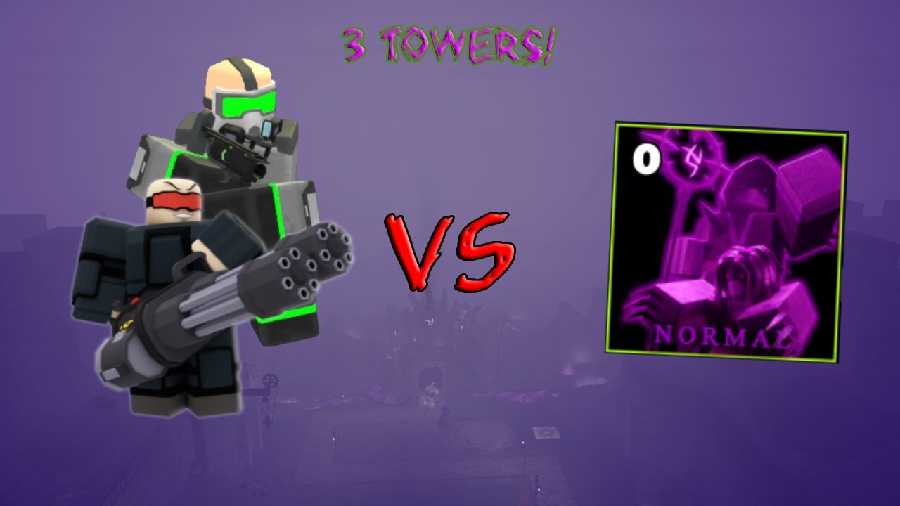 TDX Solo Normal Night One (3 Towers) - YouTube